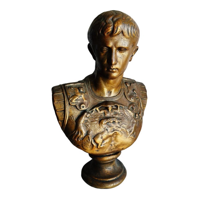 1970s Bust of Cesar Augustus | Chairish
