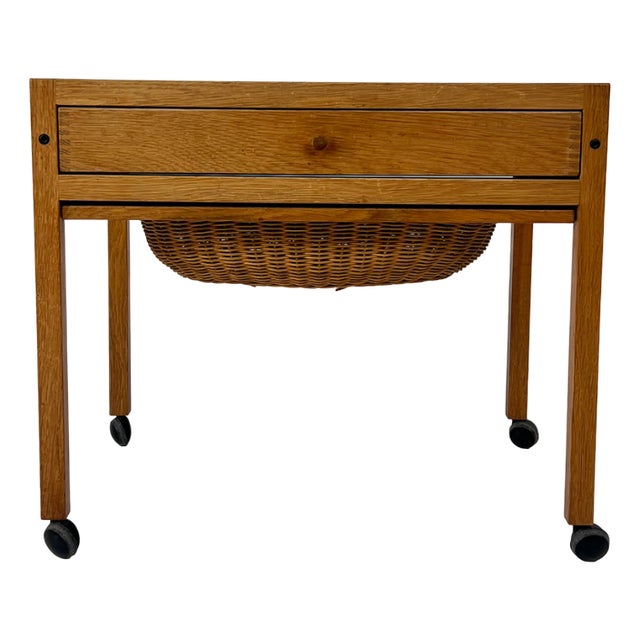 Oak sewing table store