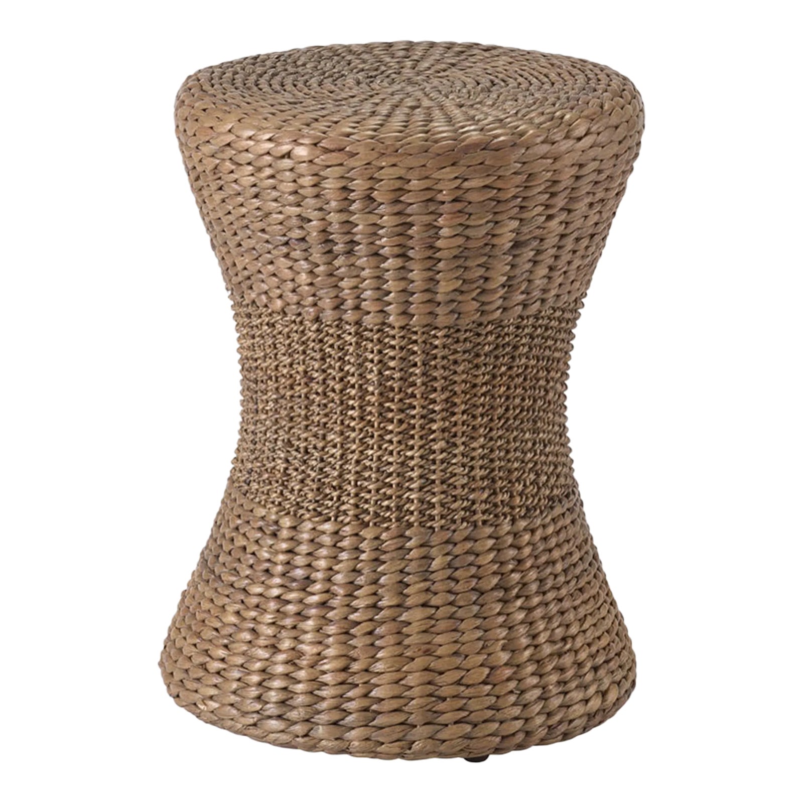 Contemporary Seaton Abaca Stool | Chairish