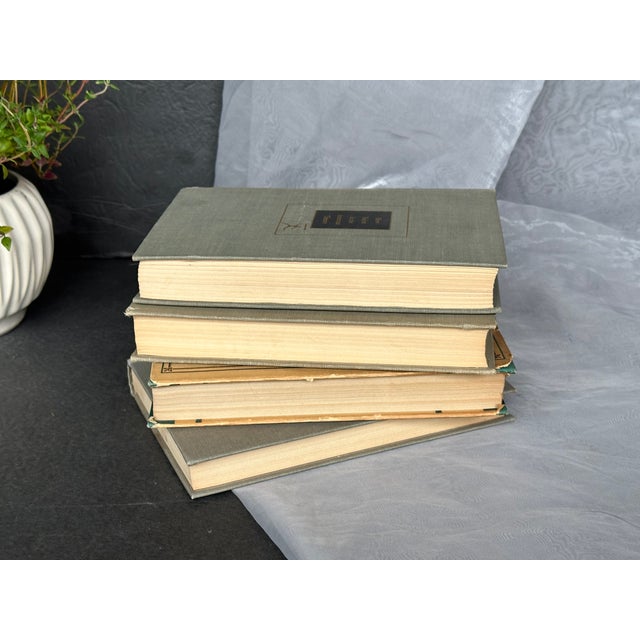 Modern Library Book Set of 4 | Chairish