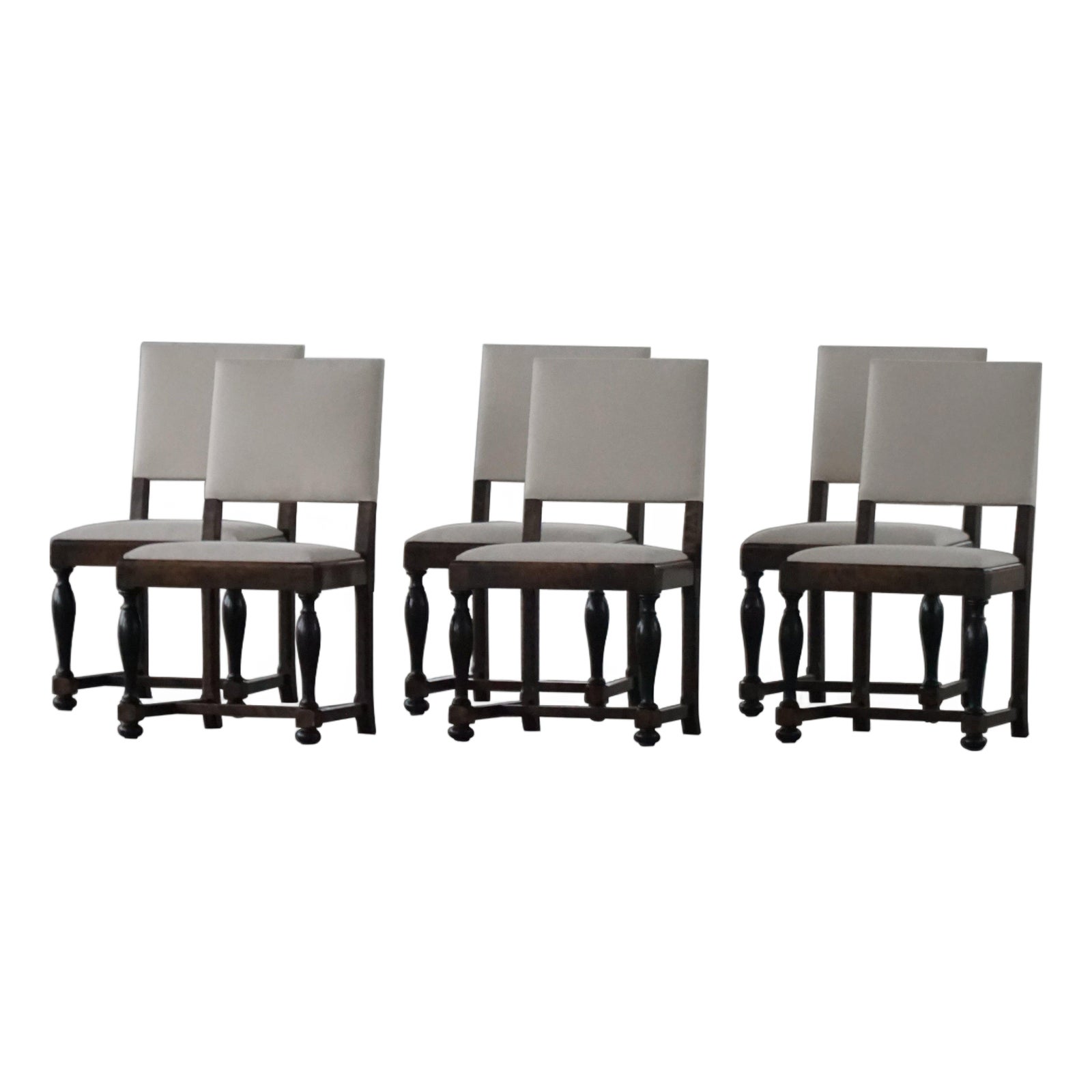 Swedish Grace Dining Chairs in Birch, 1920s, Set of 6 | Chairish