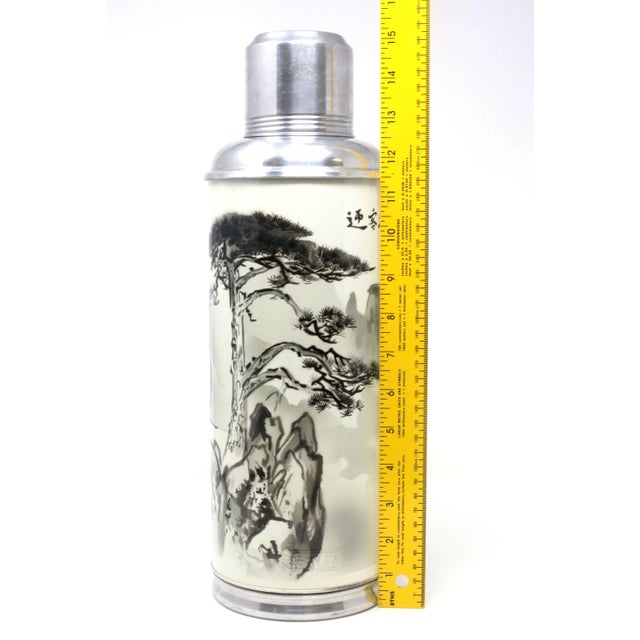 Goliath 15" Tall Vintage Aluminum Chinese Thermos | Chairish