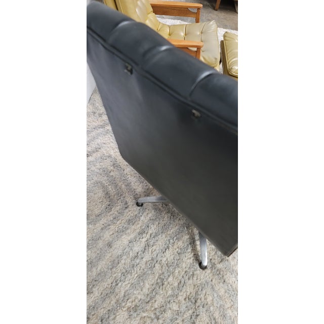 1960s Murphy Miller Mid-Century Modern Mr Chair & Ottoman Set | Chairish