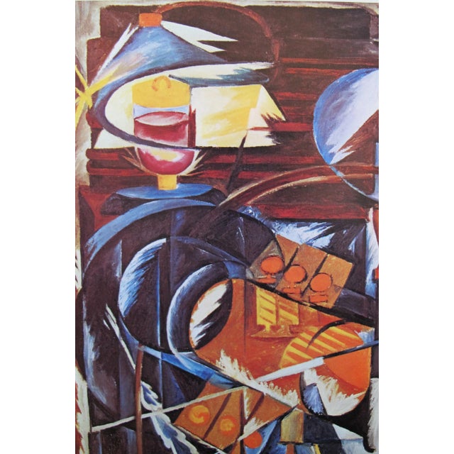 1973 Original French Abstract Cubist Exhibition Poster, Gontcharova ...