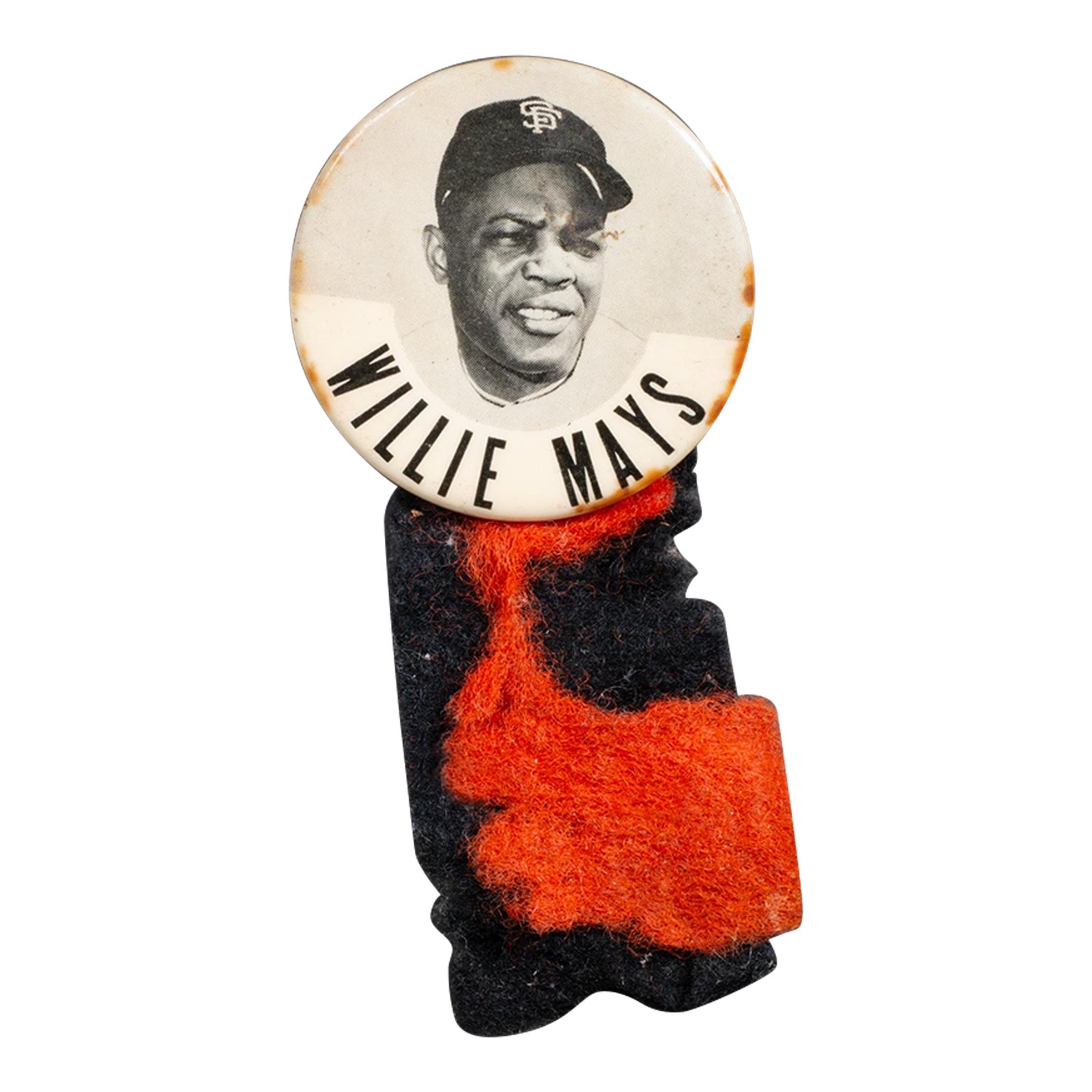 Willy Mays San Francisco Stadium Souvenir C.1950-1960 | Chairish