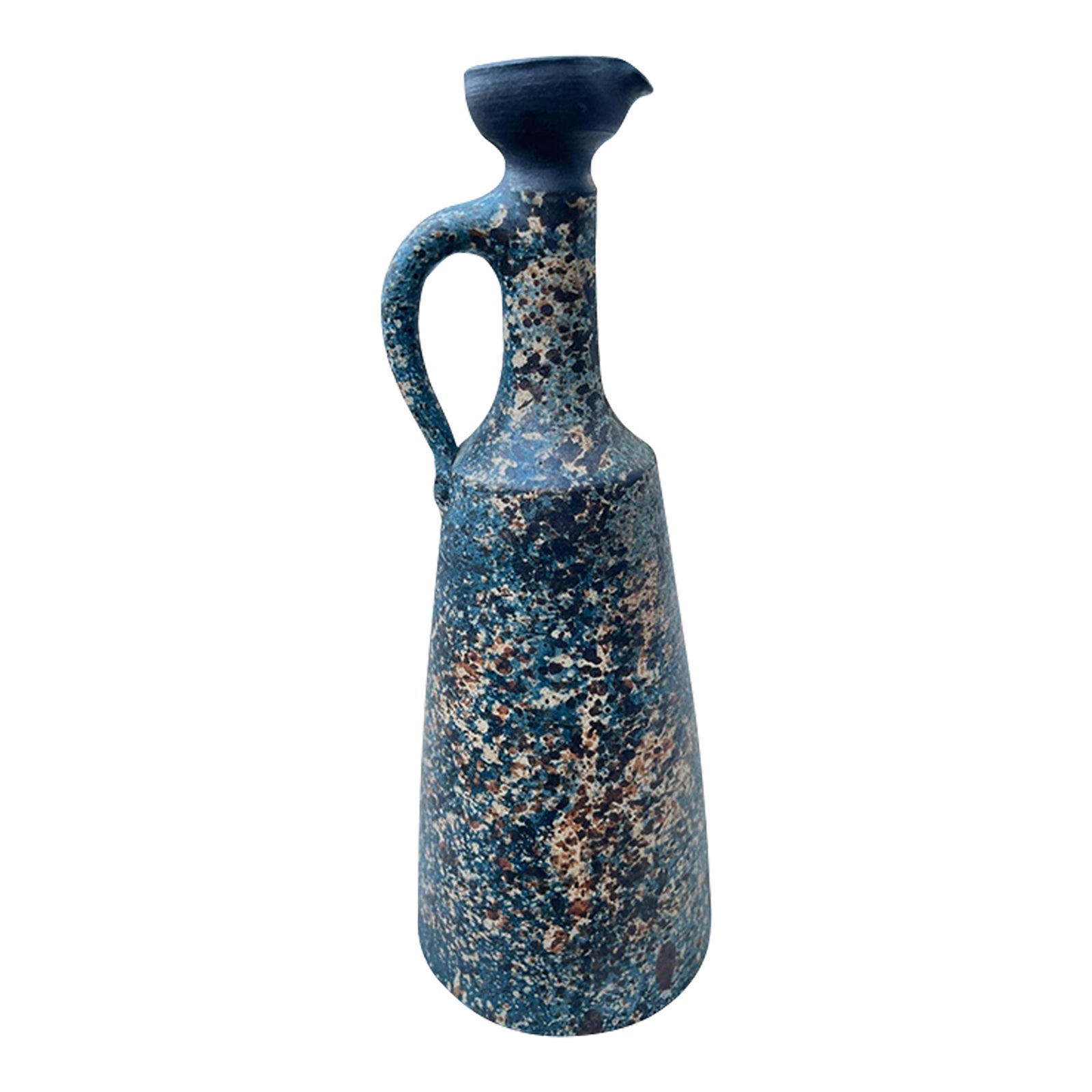 Mid-Century West German Brutalist Carafe by Garhard Liebenthron, 1973 ...