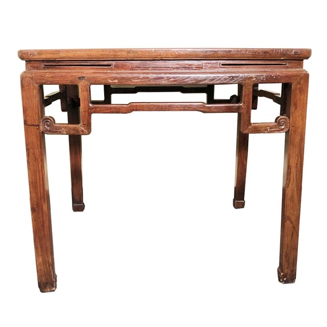 Early 19th Century Antique Ming Square Dining/Game Table | Chairish