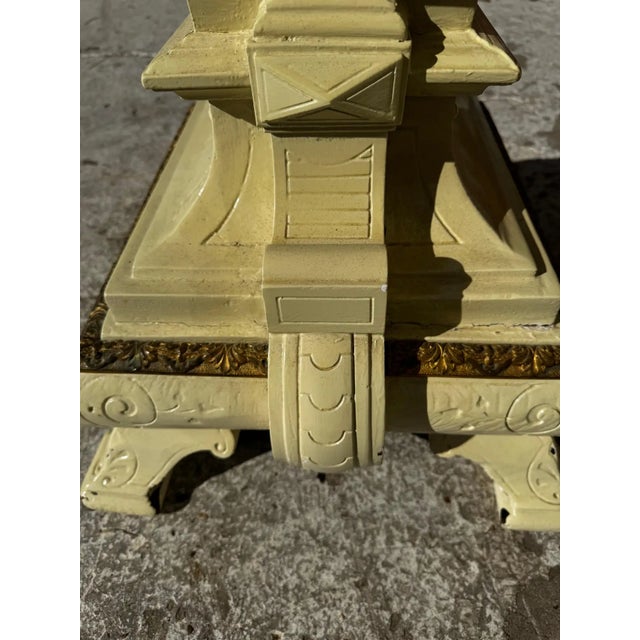 Late 19th Century Hand Painted and Carved With Gilt Bronze Ormolu ...