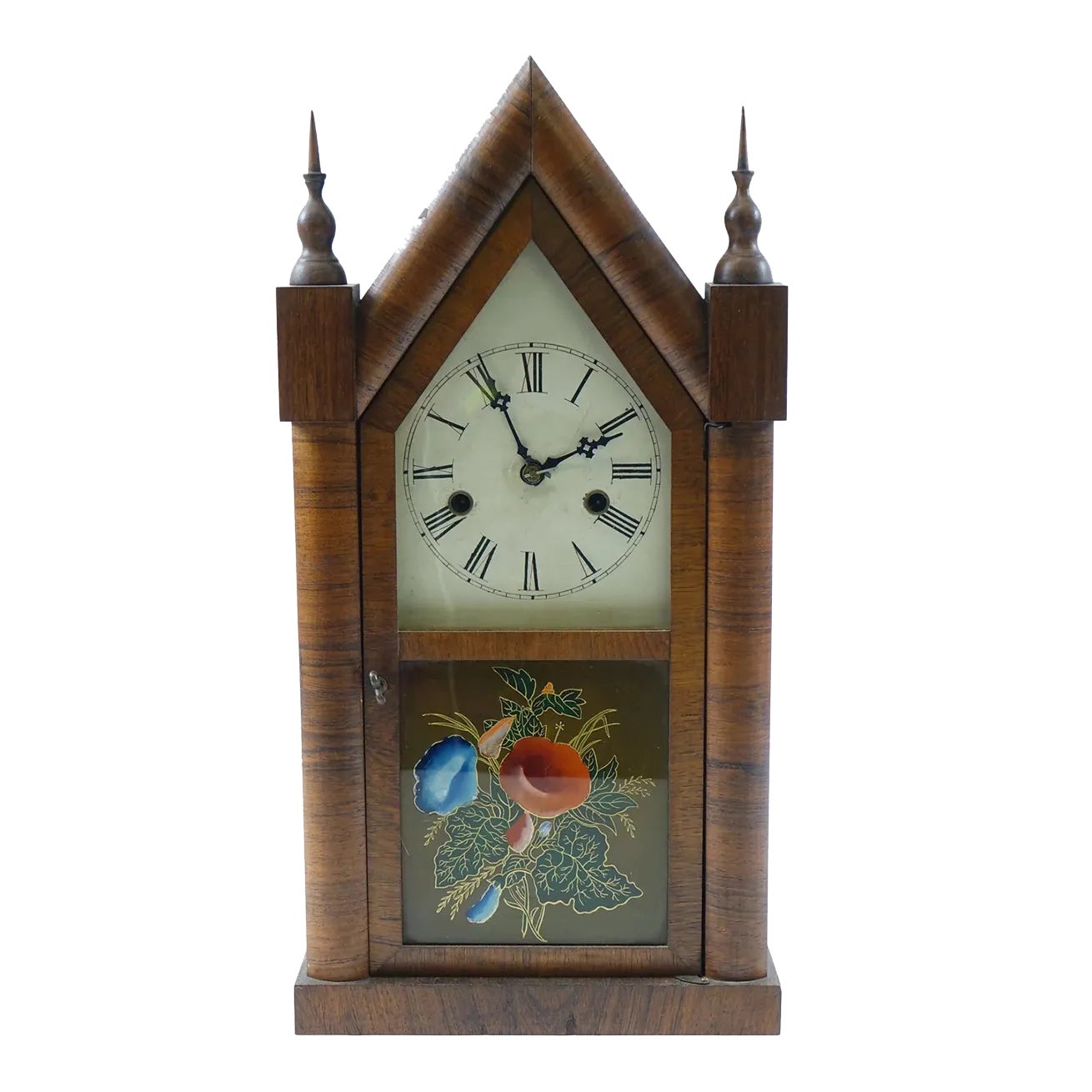 Late 19th Century Antique E N Welch Mantle Clock | Chairish