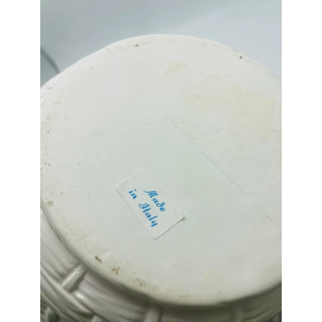 Italian Ceramic Strawberries Pitcher | Chairish