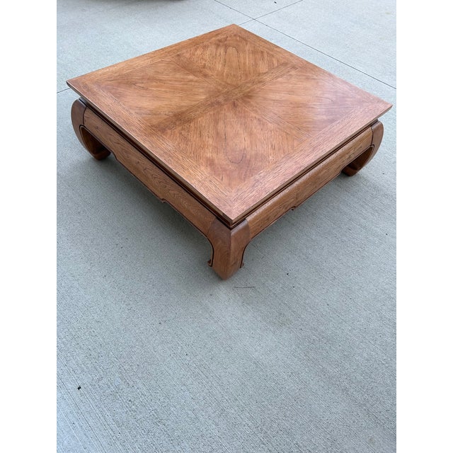 Late 20th Century Vintage Ming Style Coffee Table | Chairish