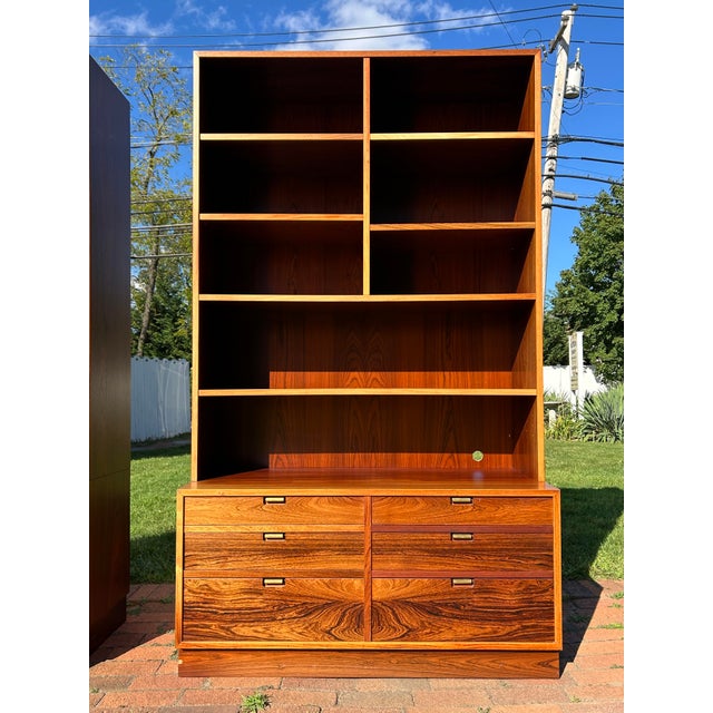 1970s Danish Rosewood Shelf Units by Sejling Skabe - Set of 2 | Chairish