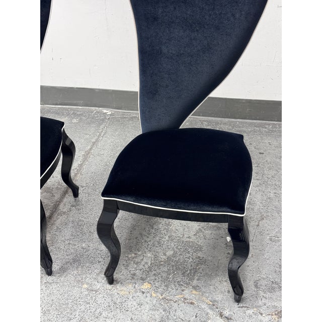 V I G Furniture Armani Xavira Sovereign Dinig Chairs, a Pair | Chairish