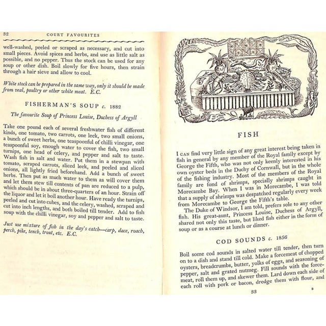 "Court Favourites Recipes for Royal Kitchens" 1953 Craig, Elizabeth ...