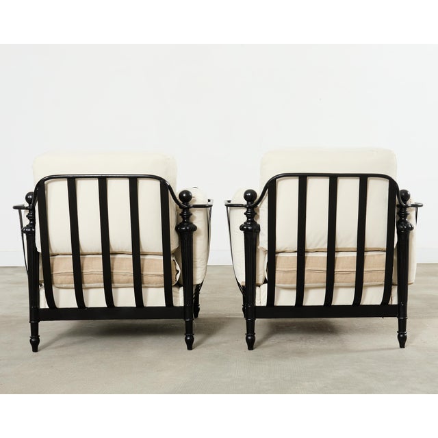 Pair of Michael Taylor Style Montecito Garden Chairs | Chairish