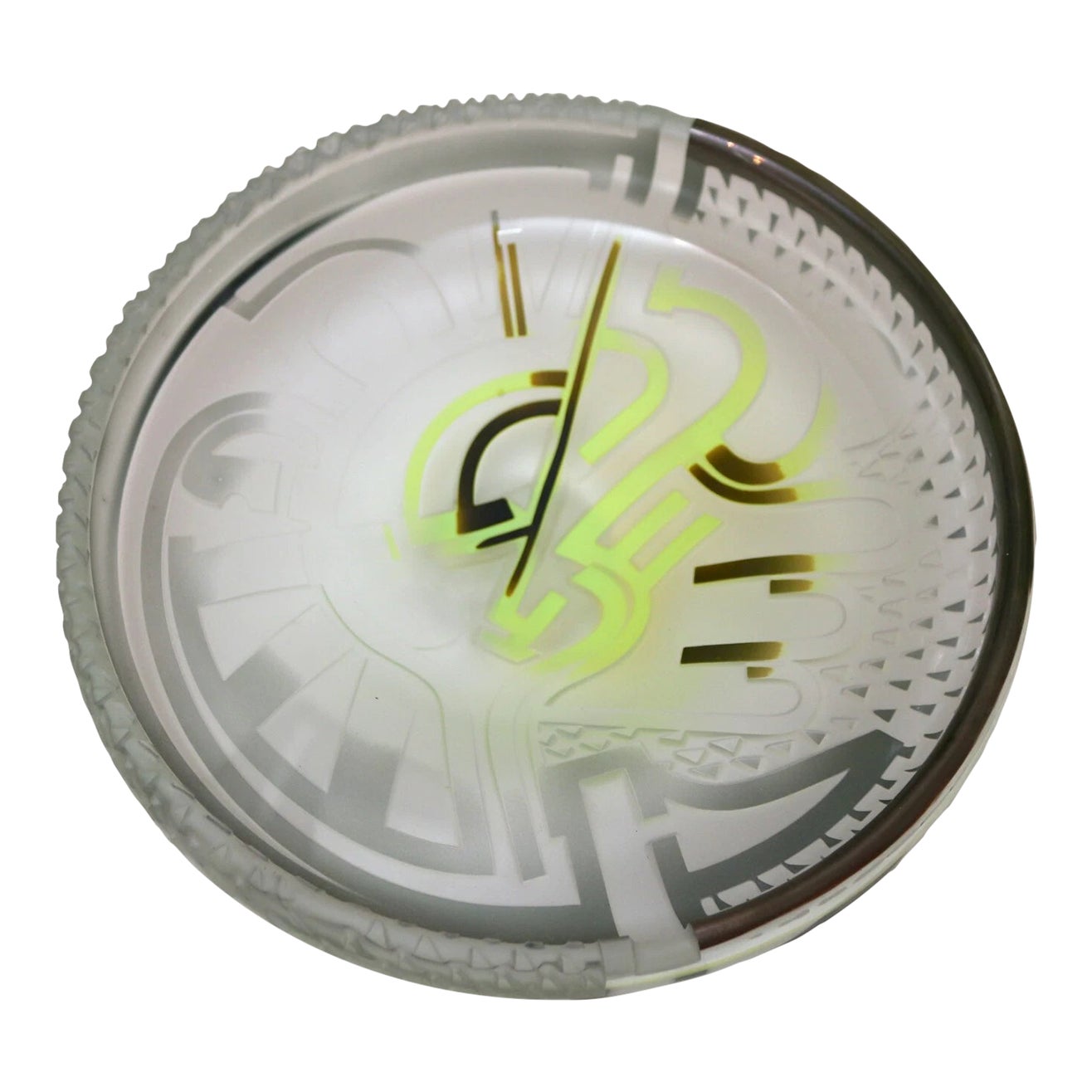 Vintage 88 Blown James Parsons Relief Art Deco Art Studio Glass ...