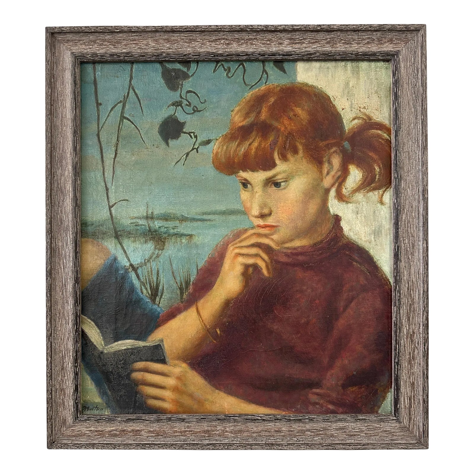 John Nathianel Fenton Painting “Enid” | Chairish