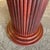 Mahogany Fluted Column Round Dining Table Bases - A Pair | Chairish