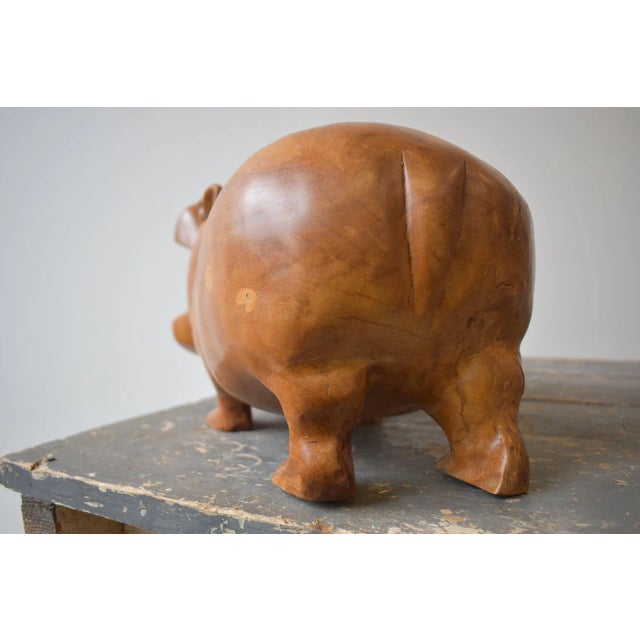 Vintage Large-Scale Hand-Carved Wood Hippo Sculpture, Circa 1960s ...