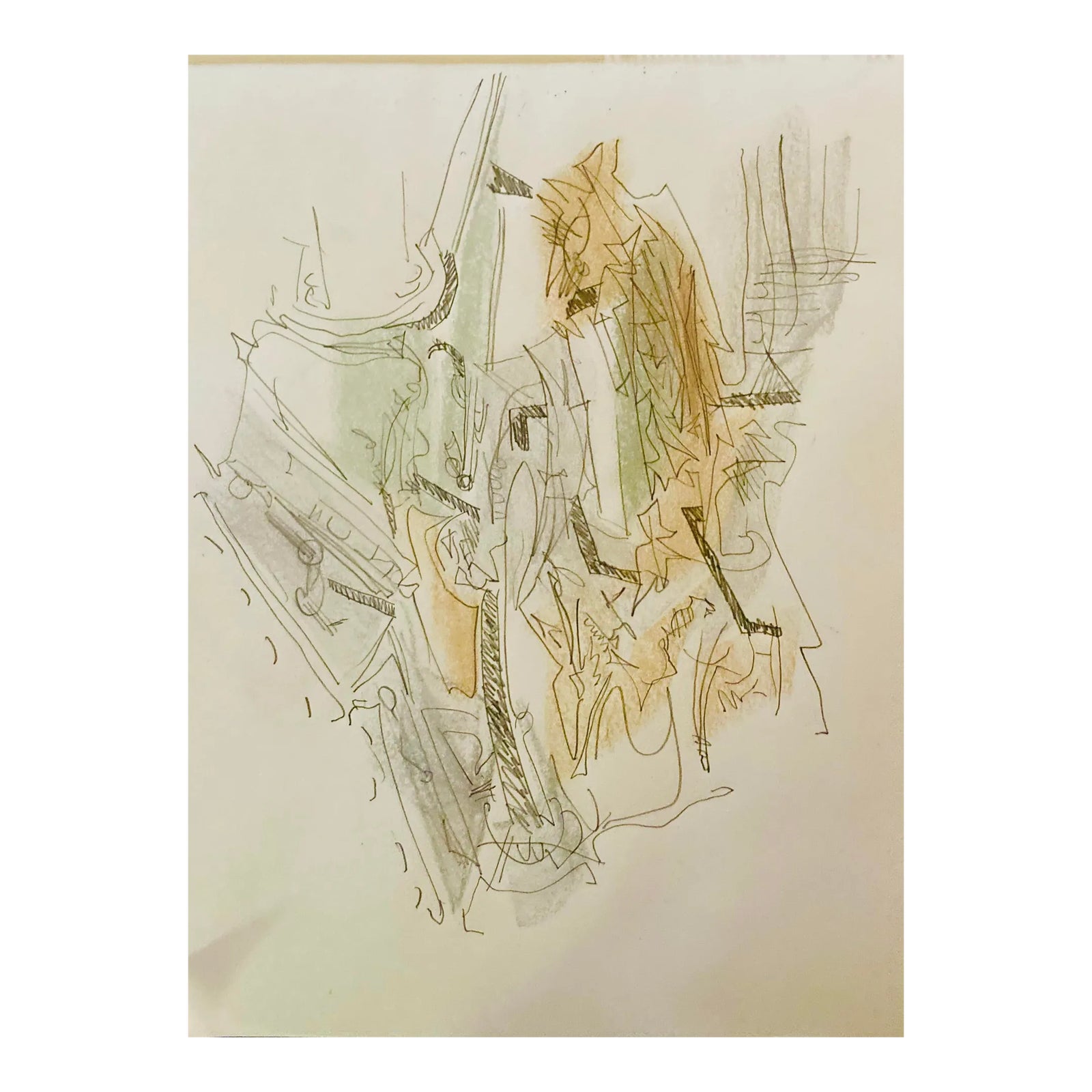 “Civilization” Drawing in Pencil and Rembrandt Pastels 9x12 Paper by ...