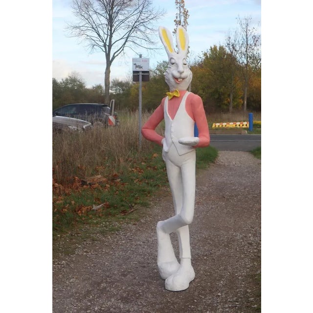 Large White Rabbit, 1960s | Chairish