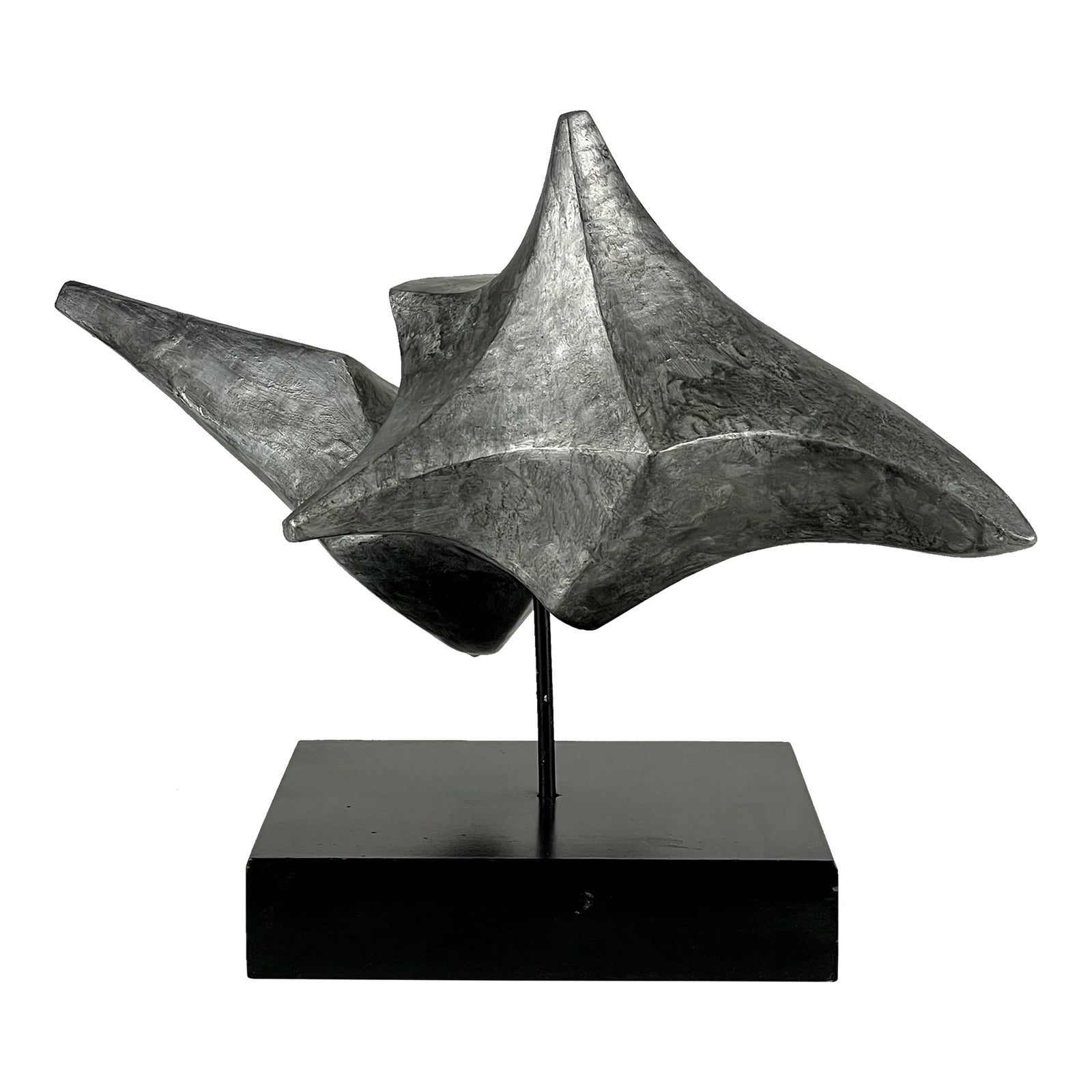 Mid-Century Biomorphic Form Ceramic Sculpture | Chairish