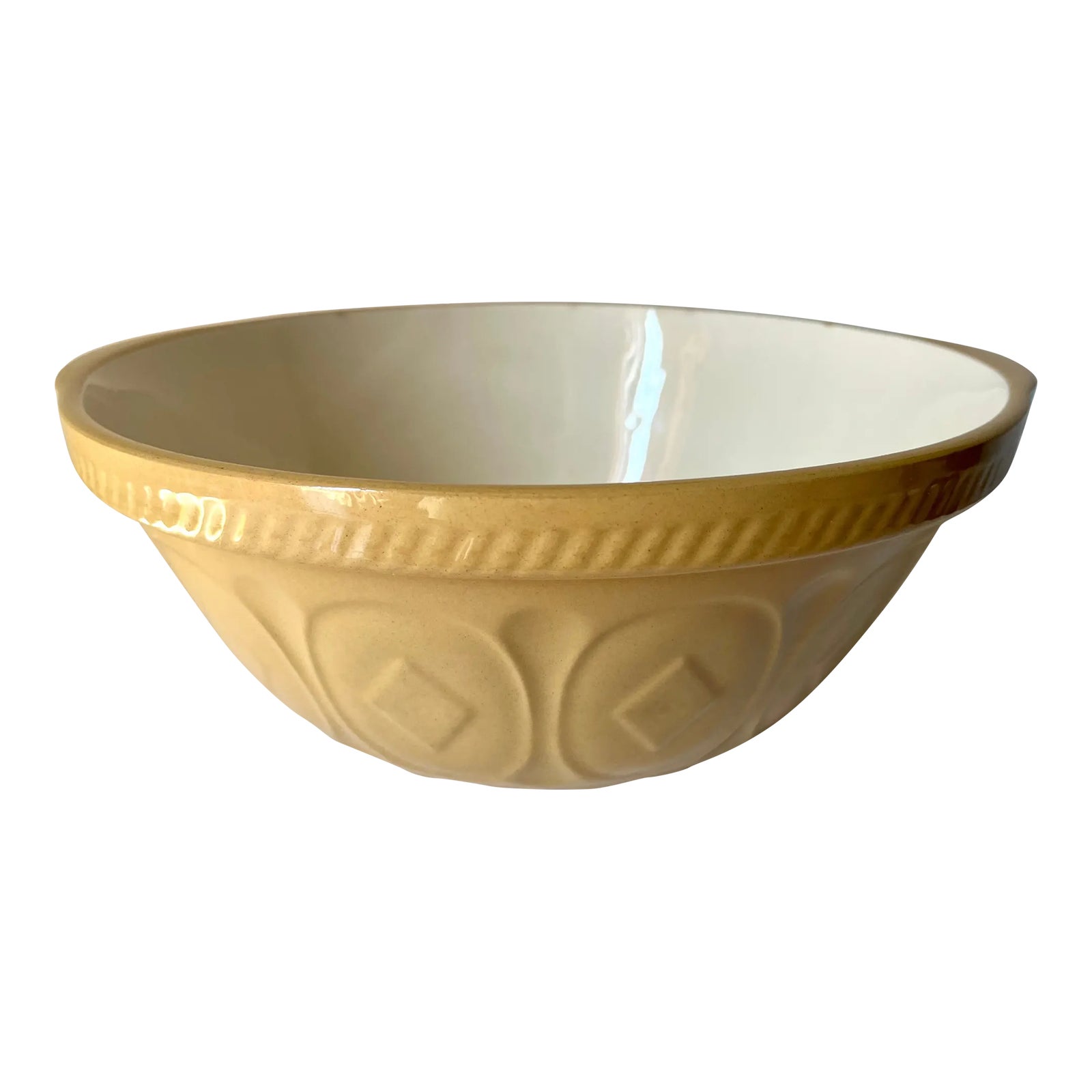 Vintage Classic English Mixing Bowl | Chairish
