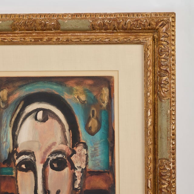 Mid 20th Century Aquatint Portrait by French Artist George Pierrot ...