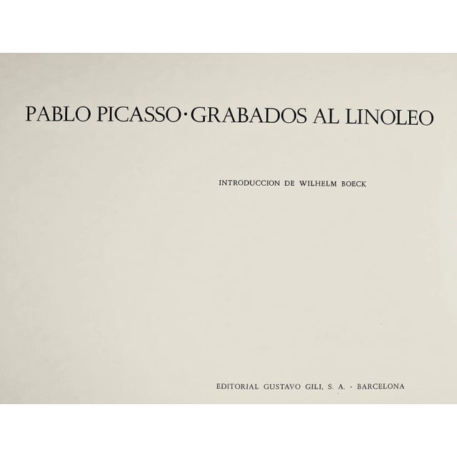 Pablo Picasso, Lance III (Orozco 214), Grabados Al Linóleo, 1962 | Chairish