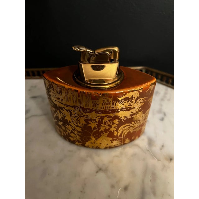 Vintage Piero Fornasetti Piccolo Coromandel Chinoiserie Smoking Set- 3 ...