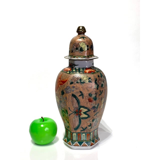 1940s Chinese Republic Period Kangxi Style Signed Jar / Urn With ...