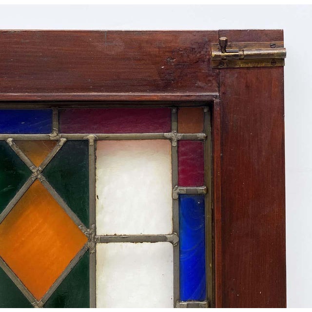 Large Wm. Youngers Ales Stained Glass Pub Sign From Scotland | Chairish