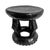Oka Yoruba Black Wood Stool | Chairish