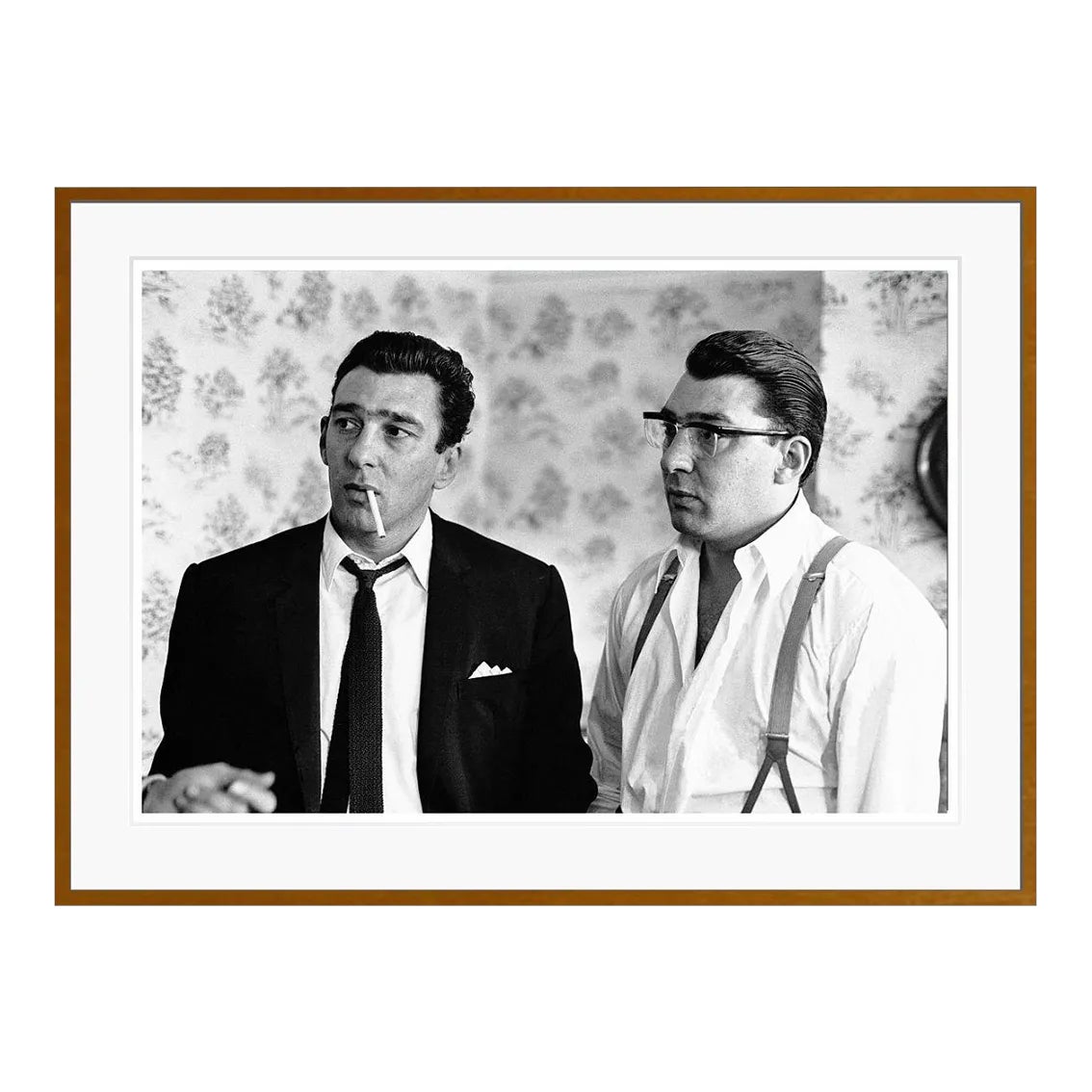 Reggie and Ronnie Kray Framed in Black | Chairish