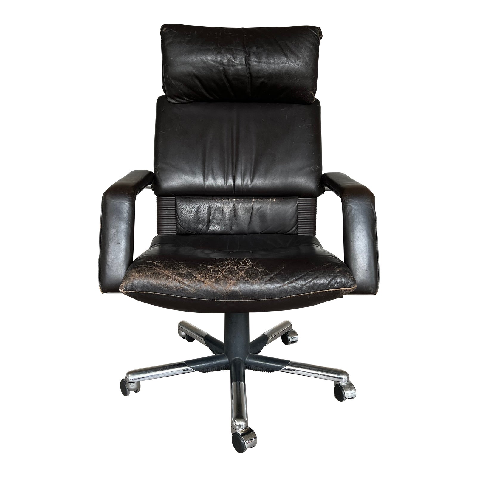 Vintage Mario Bellini Post-Modern Highback Imago Office Armchair for ...