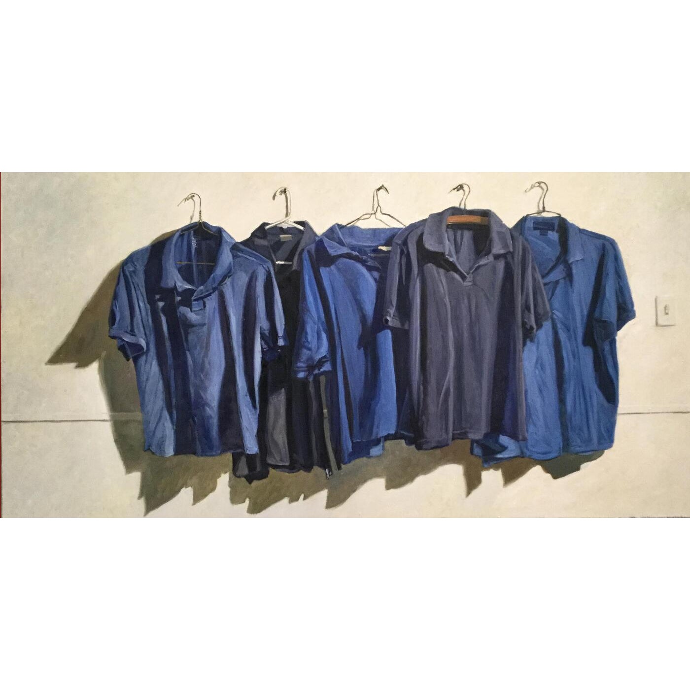 Eric Forstmann Realist Still Life Oil Painting, Blue Notes, 2020 | Chairish