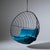 Modern Steel Bubble Hanging Chair | Chairish