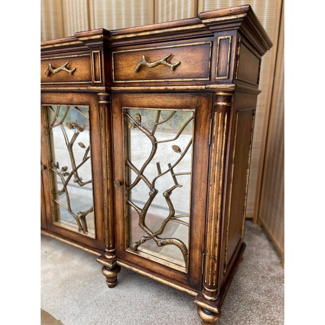 Reproduction Sideboard Buffet by John Richards | Chairish