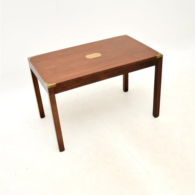 Antique Military Campaign Nesting Tables, 1930s, Set of 3 | Chairish