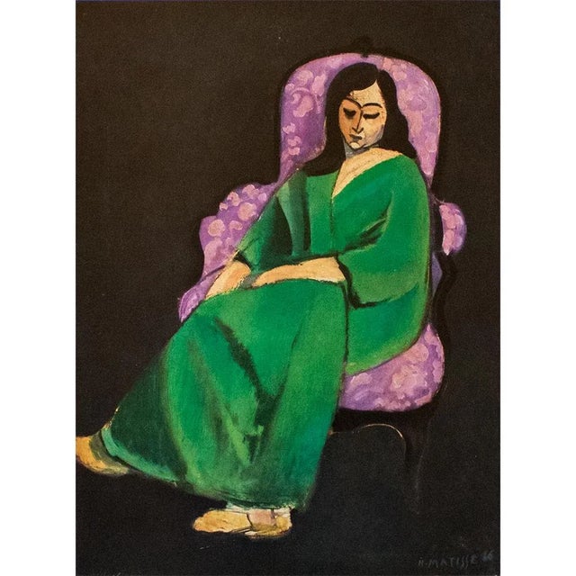 1940s After Henri Matisse "Woman at the Chair", First Edition Period ...