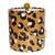 Golden Leopard Ice Bucket | Chairish