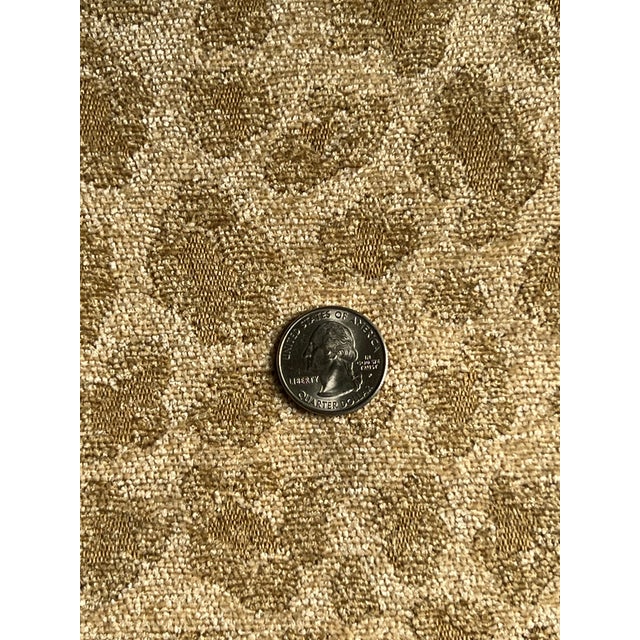 Late 20th Century Velvet Leopard Print Upholstery Fabric- 1 Yard | Chairish