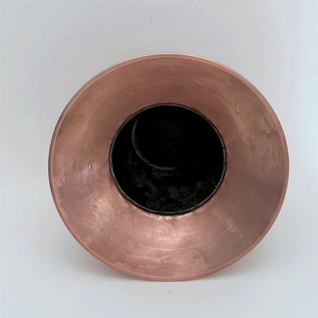 Small Copper Spittoon | Chairish