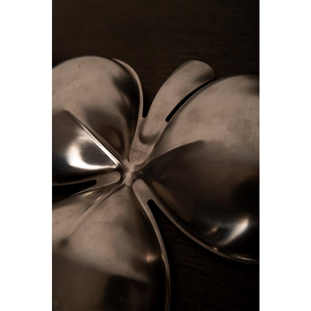 Pair of Vintage French Trèfle Appetiser Dishes by Jean Couzon | Chairish