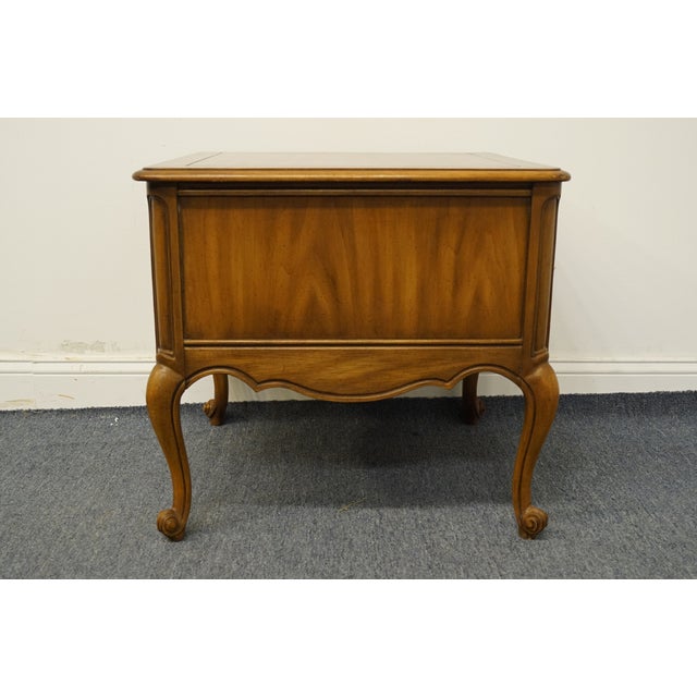 Weiman Furniture Walnut Louis XVI French Provincial 24" Banded Accent ...
