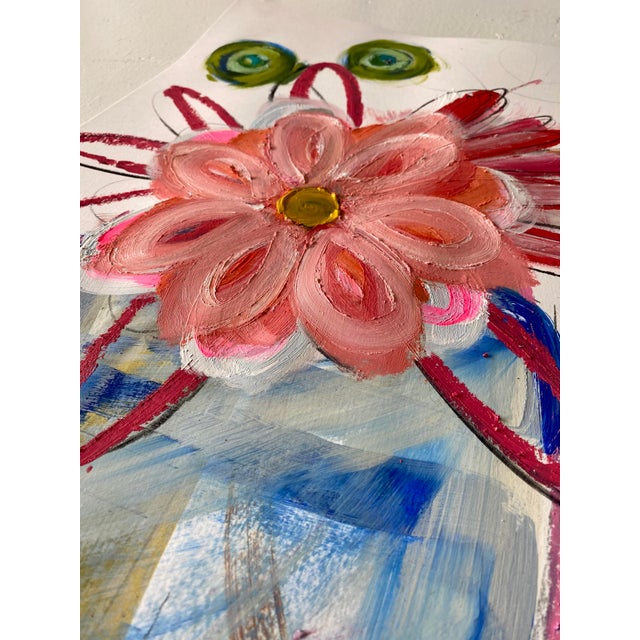 "Fatigue Fix" Abstract Floral Still Life Painting by Colleen Leach ...