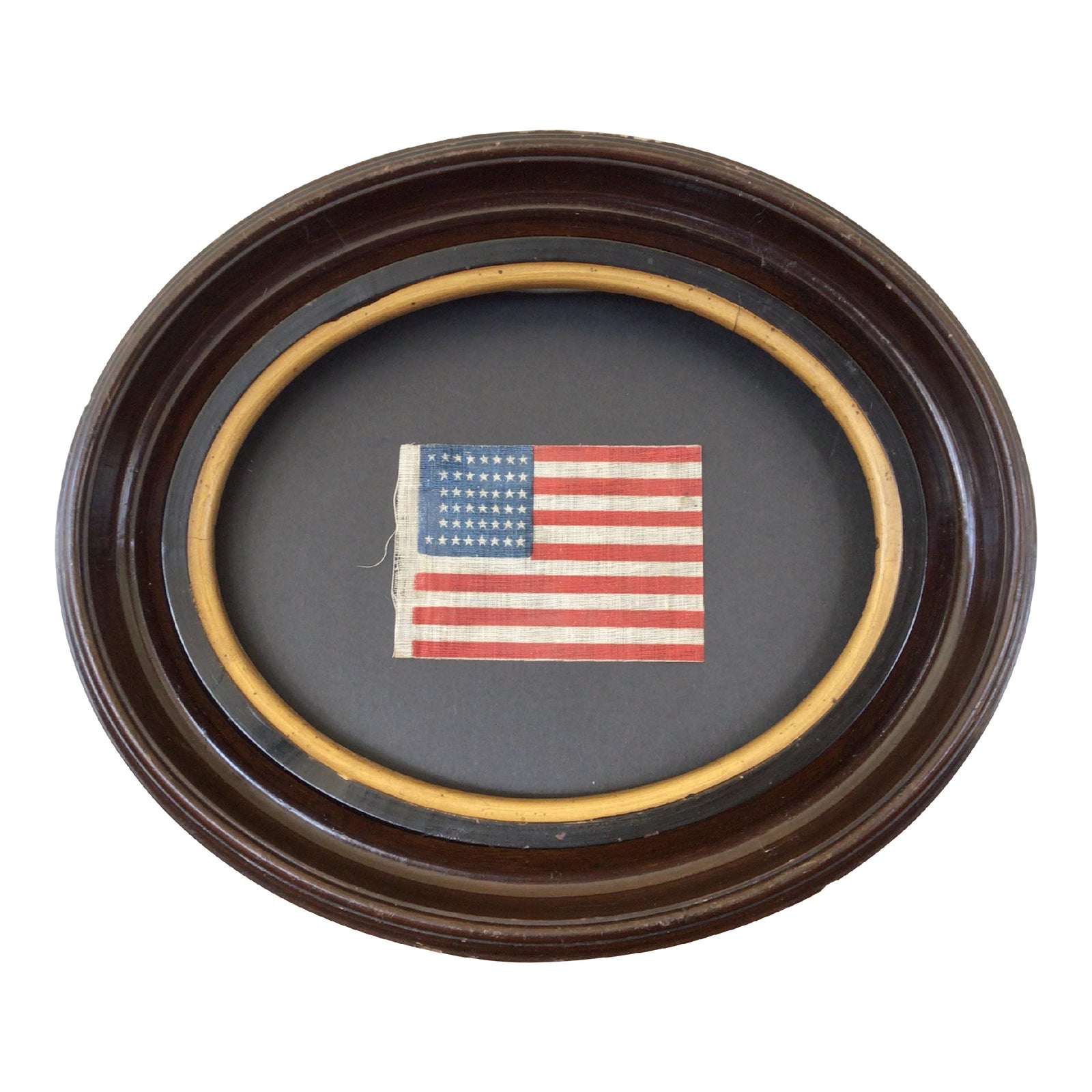 Antique 44 Star American Flag Wyoming 1891 | Chairish