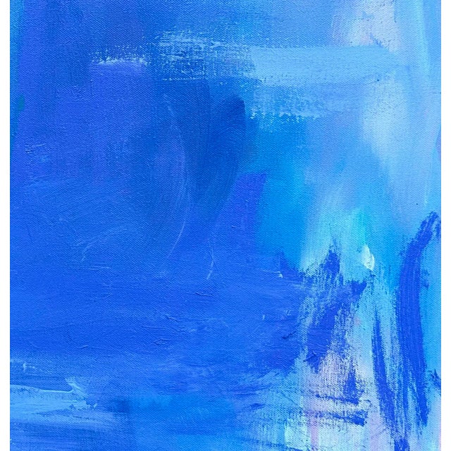 "Under the Sea" by Trixie Pitts Abstract Expressionist Blue Oil ...