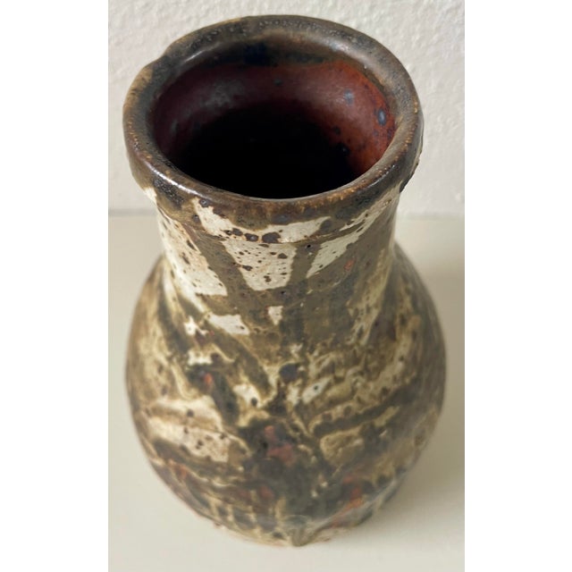 Mid Century Modern Studio Pottery Vessel | Chairish