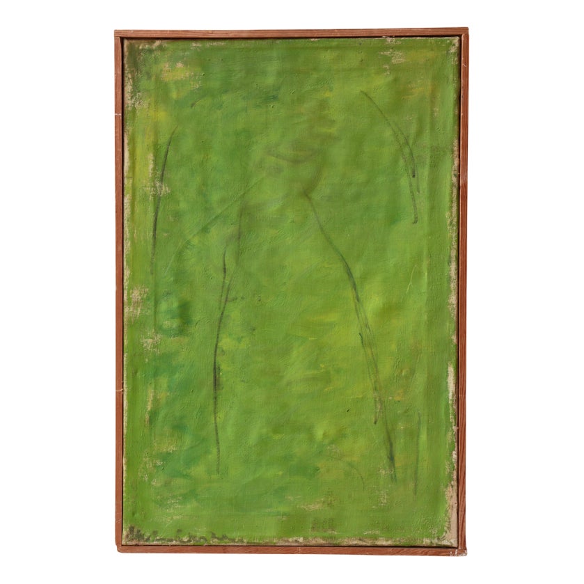 Ebba Carstensen, Scandinavian Modern Abstract Composition, Oil Painting ...